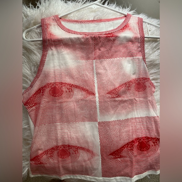 Amazon | Tops | Graphic Eye Tank | Poshmark